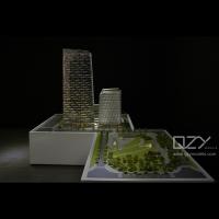 China Custom KPF Architectural Physical Model 1/100 PAC Tower Shenzhen for sale