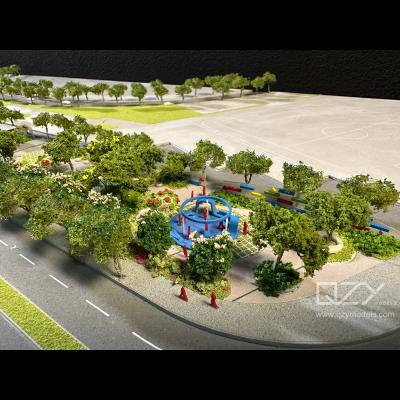 China Futian Sport Oasis Landscape Architectural Model 1:300 Scale 200cm x 100cm Display with ABS Acrylic Construction for sale
