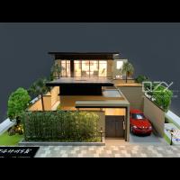 China 1:25 Scale Villa Sales Model - 200cm x 100cm Architectural Display with Elevating Mechanism for sale