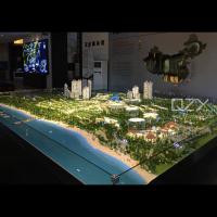 China 1:300 Scale Urban Architectural Physical Model - 200cm x 100cm Villa Display with Illumination for Real Estate Presentation for sale