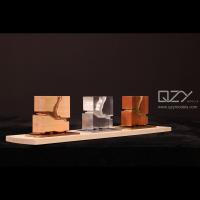 China Plexiglass CNC Architecture Model 1:500 Scale - One River North Commemorative Desktop Display with Three Craftsmanship Styles for sale