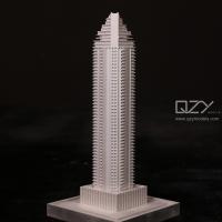 China Aluminum Architectural Skyscraper Scale Model 1:1000 - CNC Precision Crafted W Apartment Dubai Replica for sale