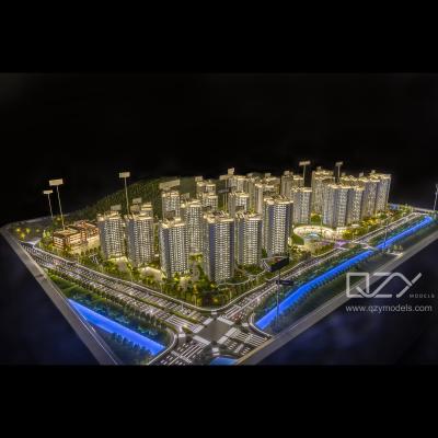 China 1:250 Real Estate Scale Architectural Model Hengqin New Neighbourhood 3D Printed for sale