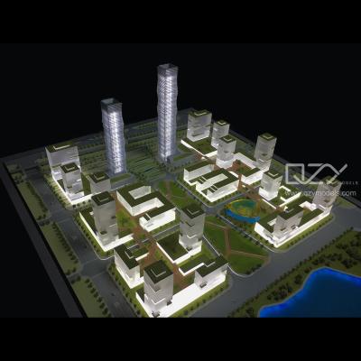 China 1:500 Scale Architectural Model for Conceptual Design - 200cm x 100cm Display with 20 Day Lead Time for sale