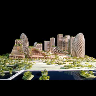 China Study Competition Model - NBBJ 1/300 Tencent Da Chan Bay Competition Model for sale