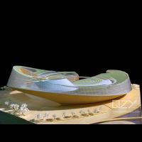 China NBBJ Tencent Conference Center Architectural Model 1:400 Scale with CNC Precision and Wood Craftsmanship for sale