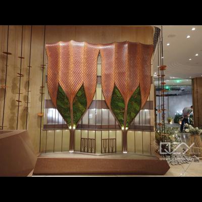 China 1:12 Scale Ningbo K11 Mall Facade Section Model 2.5m Height Stainless Steel for sale