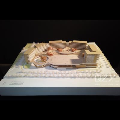 China 1:250 Maple Wood Architectural Model Shangxia Henglang School SZAD QZY 12 Days Craft for sale