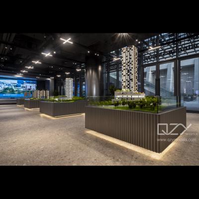 China Shenzhen Talents Housing Group Showroom Architectural Models 7 Projects Permanent Exhibition for sale