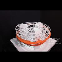 China MAD Hainan Science and Technology Museum 1:100 Scale Structural Model - Laser-Cut Architectural Display with 10-Day Production for sale