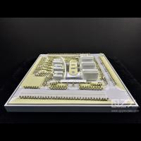 China Peking University Cancer Hospital Architectural Model 1:500 Scale ABS Acrylic with Internal Lighting for sale
