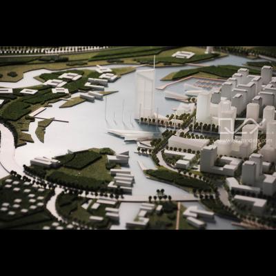 China UPDIS Zhengzhou High-Tech Zone Urban Design Model 1:1500 Scale ABS Acrylic for sale