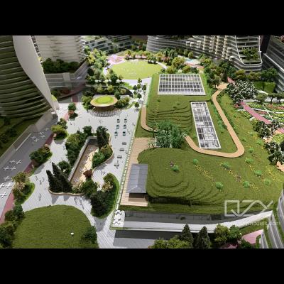 China Oakridge 1:250 Scale Architectural Model - 30-Day Craftsmanship with iPad Lighting Control for Vancouver Development for sale