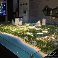 China 1:300 Scale Architectural Model for China Overseas Property - 10×10 Meter Wanning Shenzhou Peninsula Development for sale