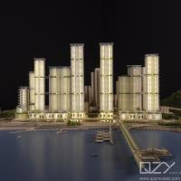 China JKP Yantian Seafood Street 1:500 Scale Architectural Model - Custom Urban Renewal Building Replica for sale
