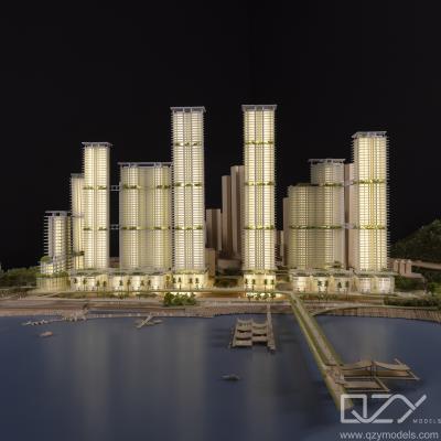 China JKP Yantian Seafood Street 1:500 Scale Architectural Model - Custom Urban Renewal Building Replica for sale