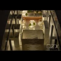 China 1:150 Scale Foshan Poly Mall Architectural Model with Opening Roof - 7-Day Construction for sale