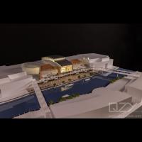 China 1:150 Scale Foshan Poly Mall Architectural Model with Opening Roof - 7-Day Construction for sale