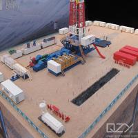 China 1:50 Scale Oil Drilling Equipment Model with Northwest Plateau Rig Design and Industrial Training Applications for sale