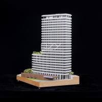China BBC Televation Centre Model Miniature Acrylic Architecture Model 1/150 for sale