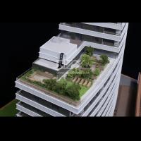 China BBC Televation Centre Model Miniature Acrylic Architecture Model 1/150 for sale