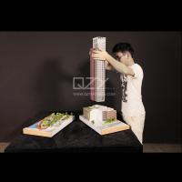 China British Land Architectural Scale Model 1:200 with 4000K Illumination - 60cm Display Model for sale