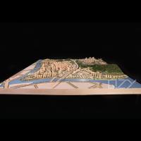 China 1:1500 Scale Dongguan Weiyuan Island Urban Design Model - 2.5m x 2.5m with 4000K/6000K Lighting for sale