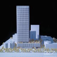 China 1 500 Scale Physical Model of Shenzhen Technology Innovation Center with Illumination and CNC Details for sale