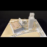 China 1:500 Scale Yibo Technology Headquarters Building Model with Internal Lighting - Award-Winning Architectural Display for sale