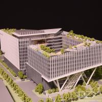 China KPF-1/300 TP-LINK Hangzhou Headquaters Model Miniature Architectural Models for sale