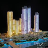 China 1:500 Scale Guangzhou Haizhu Innovation Bay Lijiao Core Area Urban Design Model with 70% 3D Printed Buildings for sale