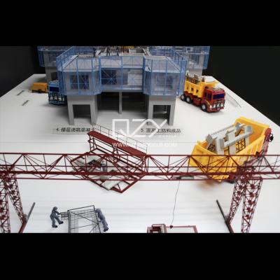 China Vanke 1:20 Scale Industrialized Construction Model - Prefabricated Building Process Demonstration for Residential Projects for sale