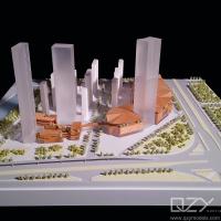 China Realistic Handmade Architectural Concept Model with Acrylic ABS Material for Commercial Complex Display for sale