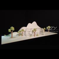 China ABS Plastic 3D Printed Architectural Model - 7 Day Lead Time with Wooden Box Packaging for Display and Study for sale