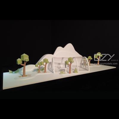 China ABS Plastic 3D Printed Architectural Model - 7 Day Lead Time with Wooden Box Packaging for Display and Study for sale