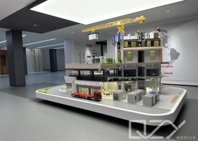 China CSCEC Construction Site Industrial Scale Models with LED Lighting and 2000+ Project Experience for Architecture Exhibitions for sale