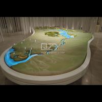 China Custom 1:500 1:3000 Nanhu Town Terrain Model for Villa Community Display for sale