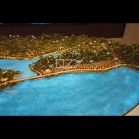 China Custom 1:500 1:3000 Nanhu Town Terrain Model for Villa Community Display for sale