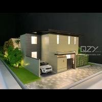 China 1:25 Scale Villa Architectural Model with 100KG Weight and 200cm Dimensions for Real Estate Display for sale