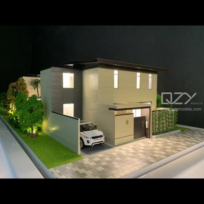 China 1:25 Scale Villa Architectural Model with 100KG Weight and 200cm Dimensions for Real Estate Display for sale