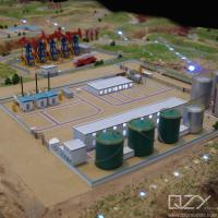 China 1:200 Scale Petroleum Extraction Display Model with Illumination - 25 Day Lead Time for Educational and Study Use for sale