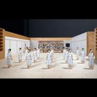 China Grandfather's Study 1:50 Scale Interior Physical Model - 80cm x 60cm x 20cm Display Model with ABS and Wood Construction for sale