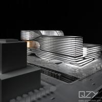China 3D Nanjing Huatai Modern Architecture Model Design 1/200 for sale