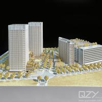 China HSA 1:500 Scale Yibo Technology Headquarters Building Architectural Model with 4000K LED Illumination for sale
