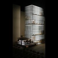 China Dachanwan 1/300 Scale CBD Building Architectural Model 300x200cm with LED Lighting for Real Estate and Urban Planning for sale