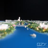 China Aecom Mini Building Nantong Urban Model Architecture 1/1500 Scale ABS Acrylic for sale