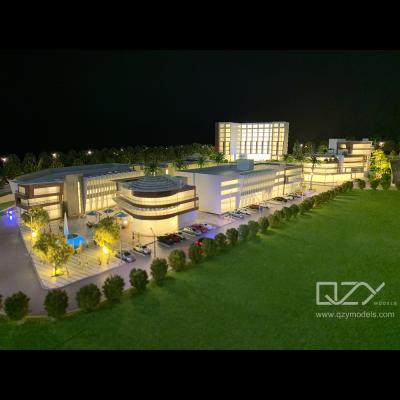 China 1/200 Scale Architectural Model Les Constructions de Bouskoura with 4000K Internal Illumination for sale