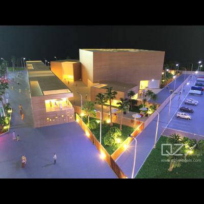 China Al Maaden Museum 1:100 Scale Architectural Model ABS Acrylic 4000K Illumination for sale