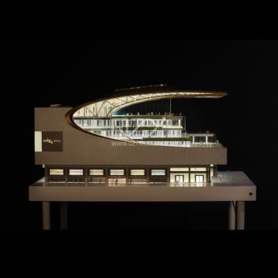 China 1:100 Scale Guangzhou MixC Mall Architectural Model with 4000K LED Lighting and 100KG Weight for Professional Display for sale