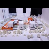 China 1:300 Shenzhen Xinqiao School Model ABS Acrylic Wood Handmade 3D Printing Laser Cutting CNC for sale
